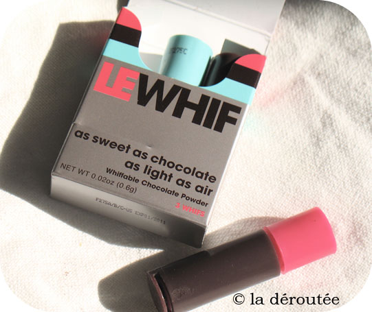 Le WHIF: un inhalateur de goût?